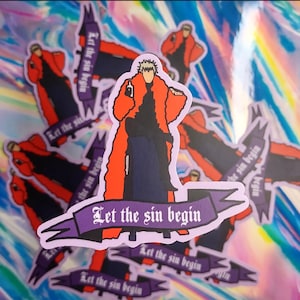 Little Nicky Sticker, Little Nicky Decal, Let the Sin Begin, Water ...