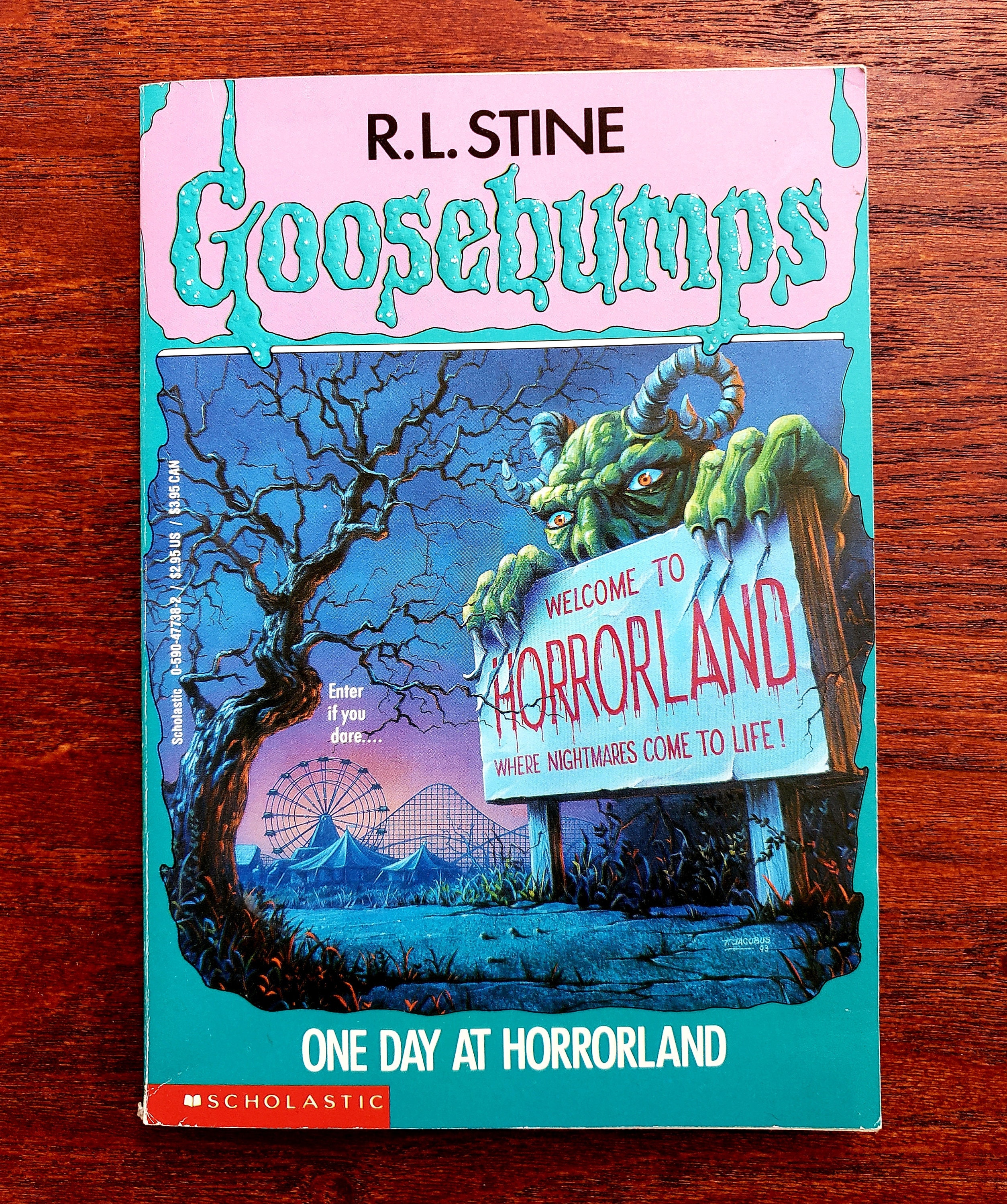 Goosebumps One Day At Horrorland Book
