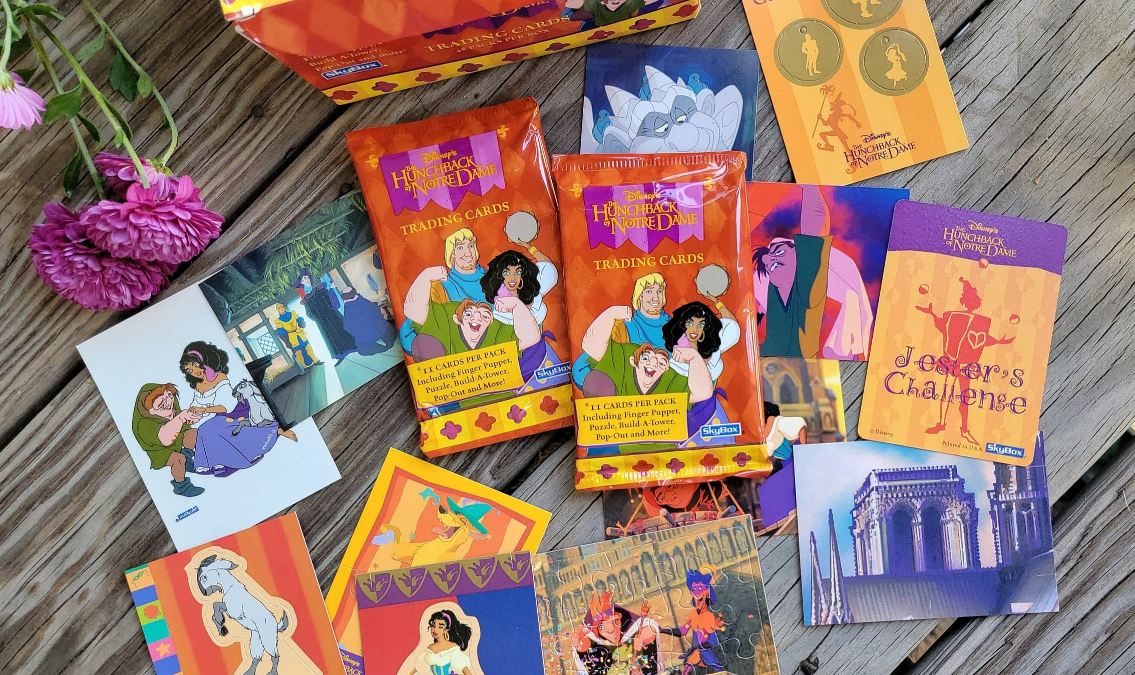 Disney's the Hunchback of Notre Dame Trading Cards - Etsy