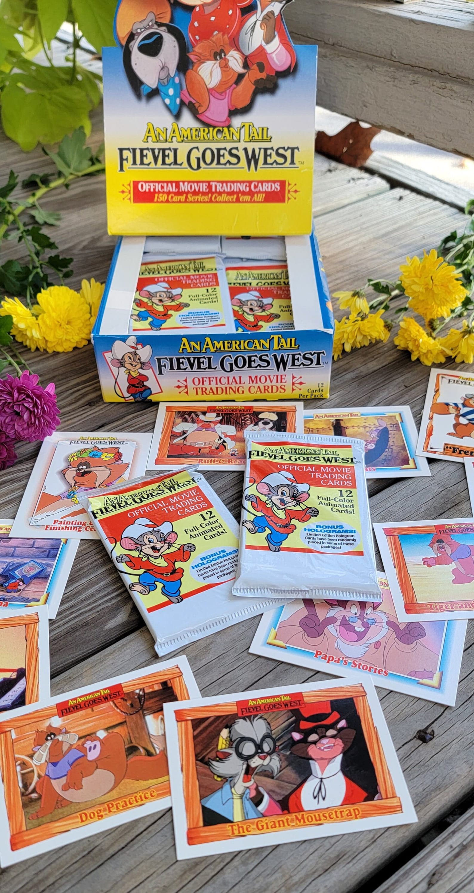 Fievel Goes West Official Movie Trading Cards - Etsy