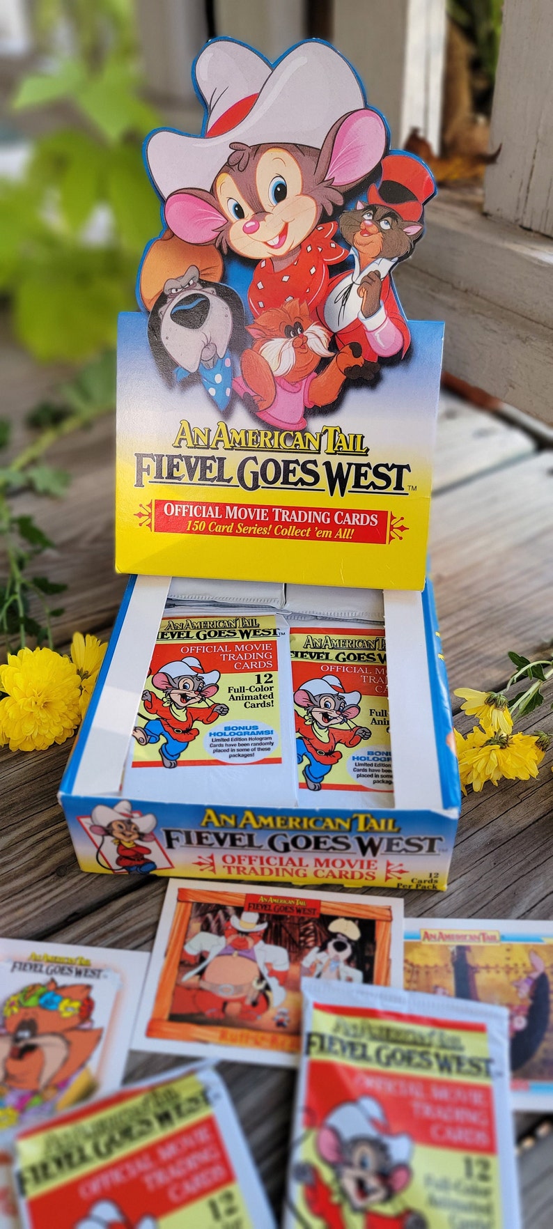 Fievel Goes West Official Movie Trading Cards - Etsy