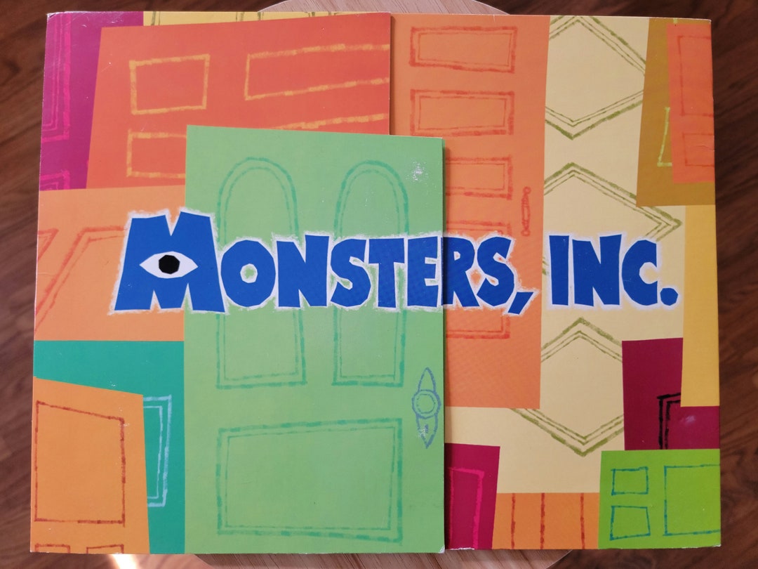 Monsters, Inc. Lithograph Set - Etsy