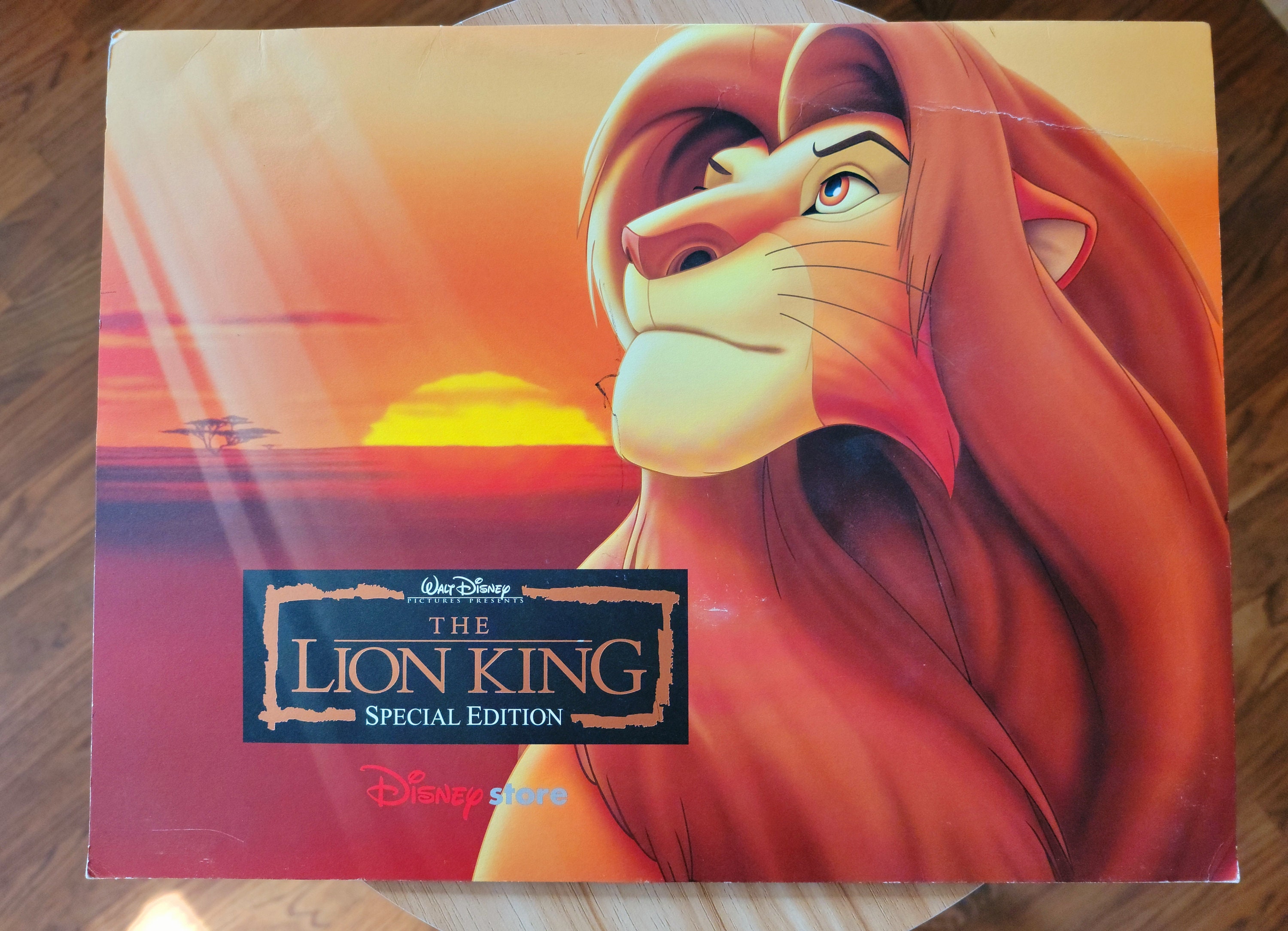 Disney's the Lion King Lithograph Set - Etsy