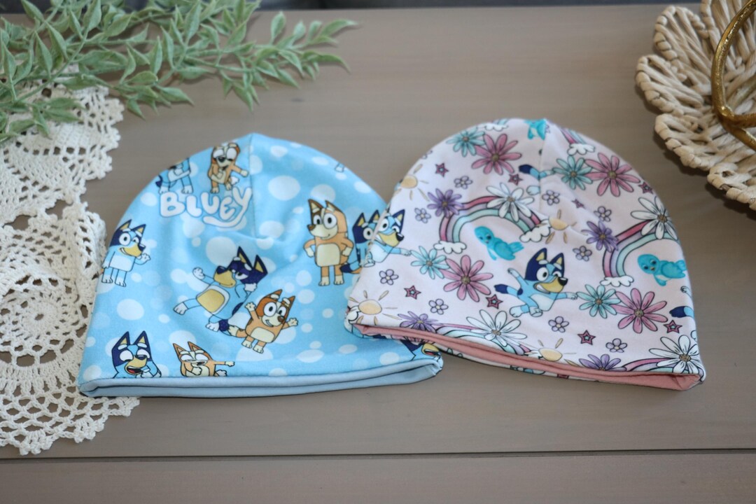 Bluey Hat, Kids Beanies, Fall Hats, Kids Hats, Slouch Beanie, Slouchie ...