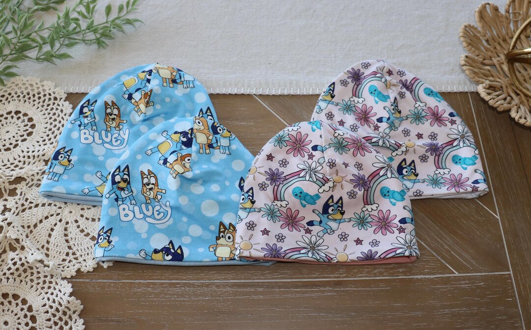 Bluey Hat, Kids Beanies, Fall Hats, Kids Hats, Slouch Beanie, Slouchie ...