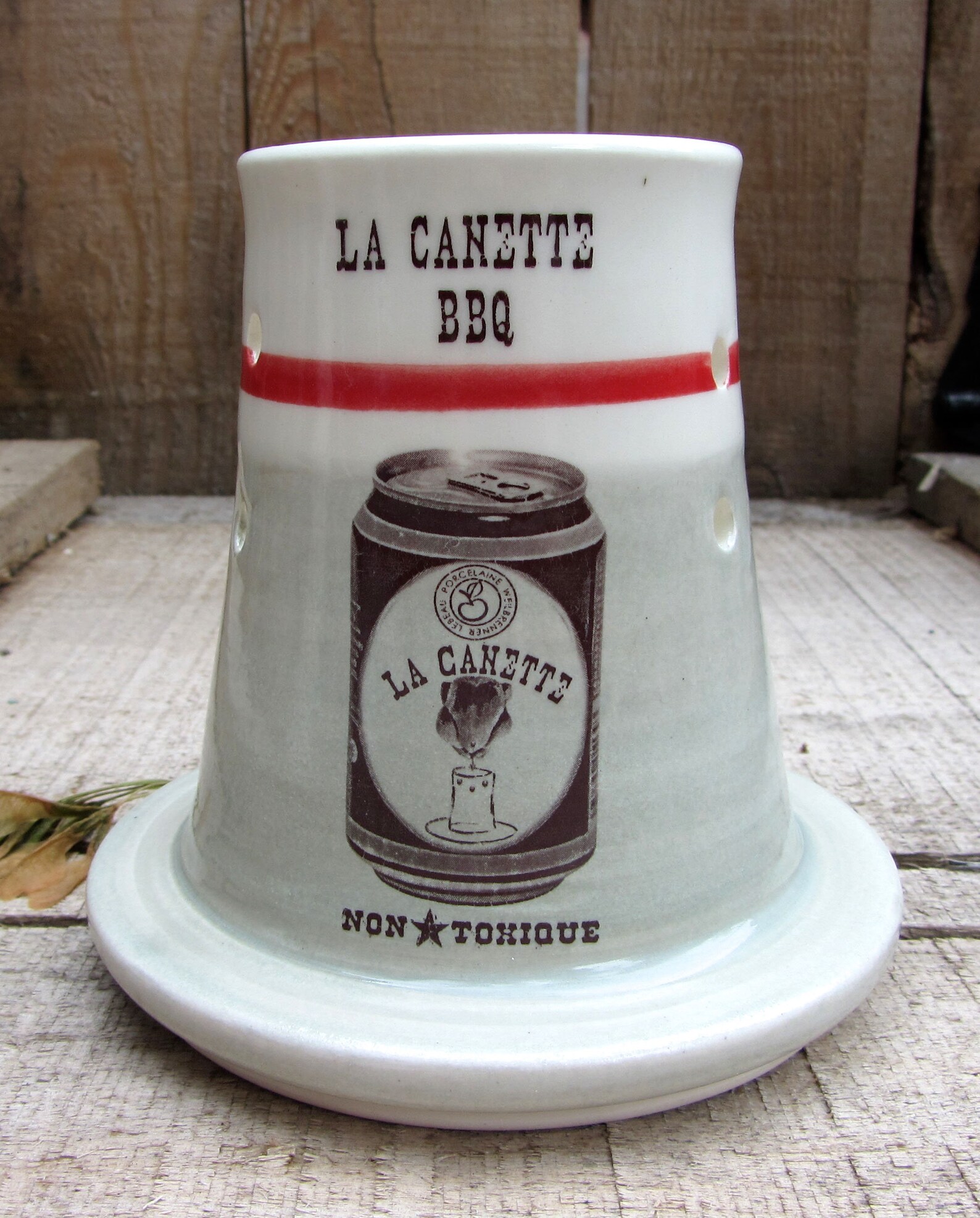 Vertical Poultry Roaster Handmade Pottery.tool for the BBQ - Etsy