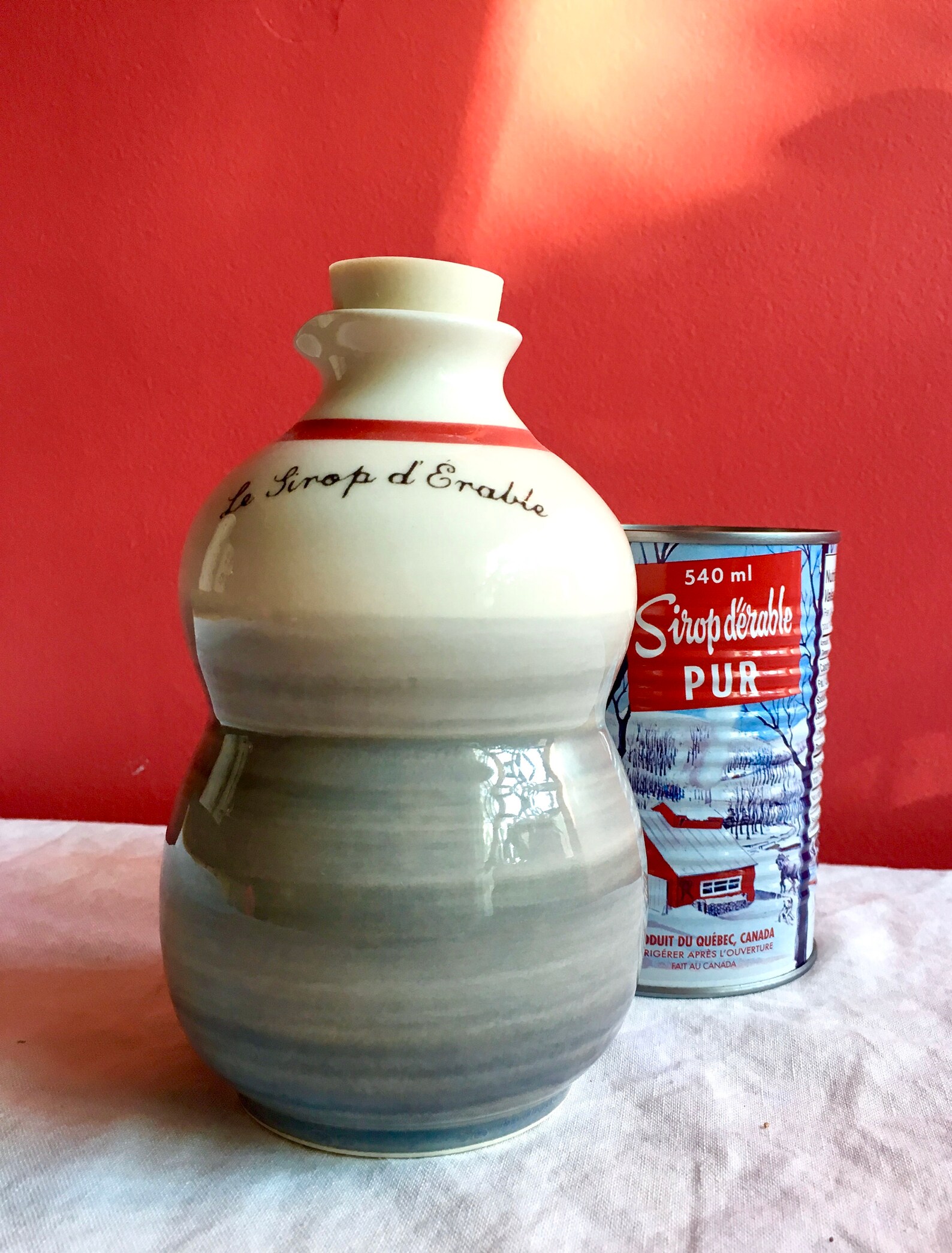 Maple Syrup Pitcher,jug for Maple Syrup.french Pottery,handmade Ceramic ...