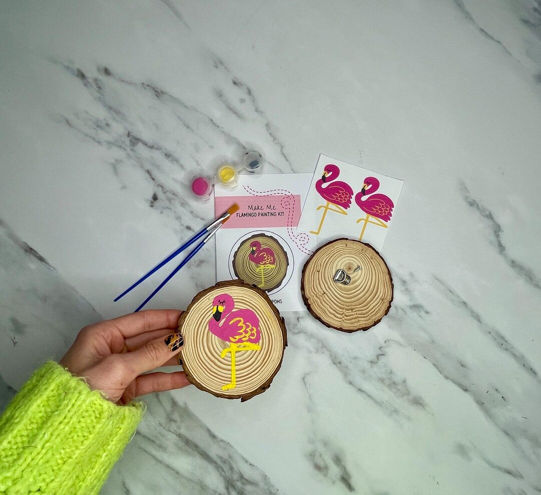 Flamingo Craft Kit, Painting Craft Kits for Beginners, - Etsy