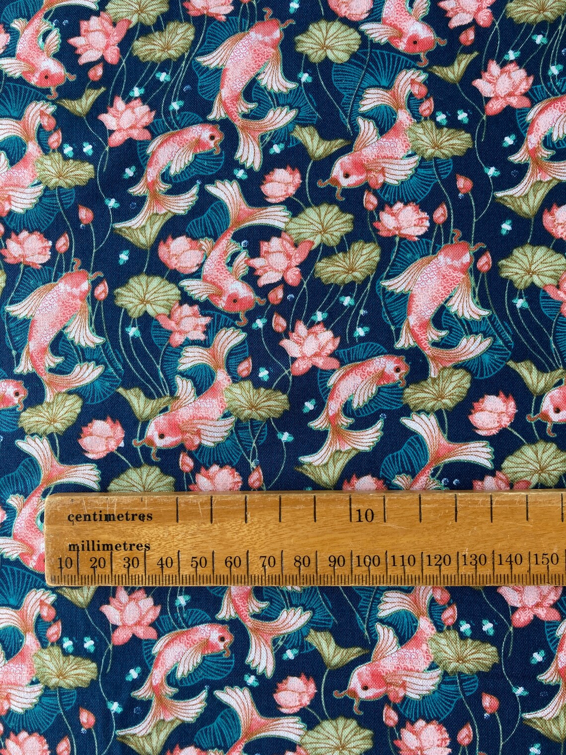 Koi Fish Fabric, Koi Garden by Studio E - Etsy