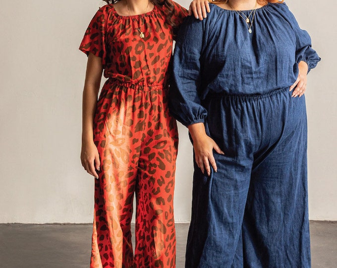 Jumpsuit Paper Pattern, the Avenir Jumpsuit, by Friday Pattern Co. - Etsy