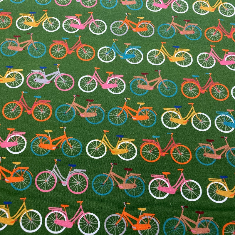 Bicycle Fabric - Etsy
