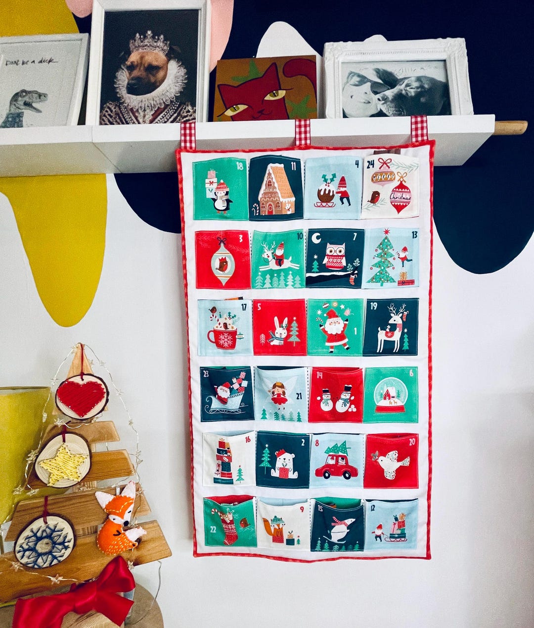 Reusable Christmas Advent Calendar, a Finished Product, Wonderful ...