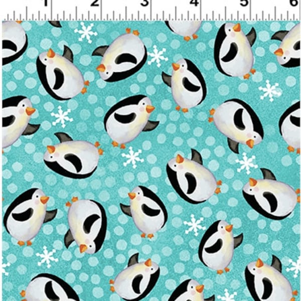 Penguin Fabric - Etsy