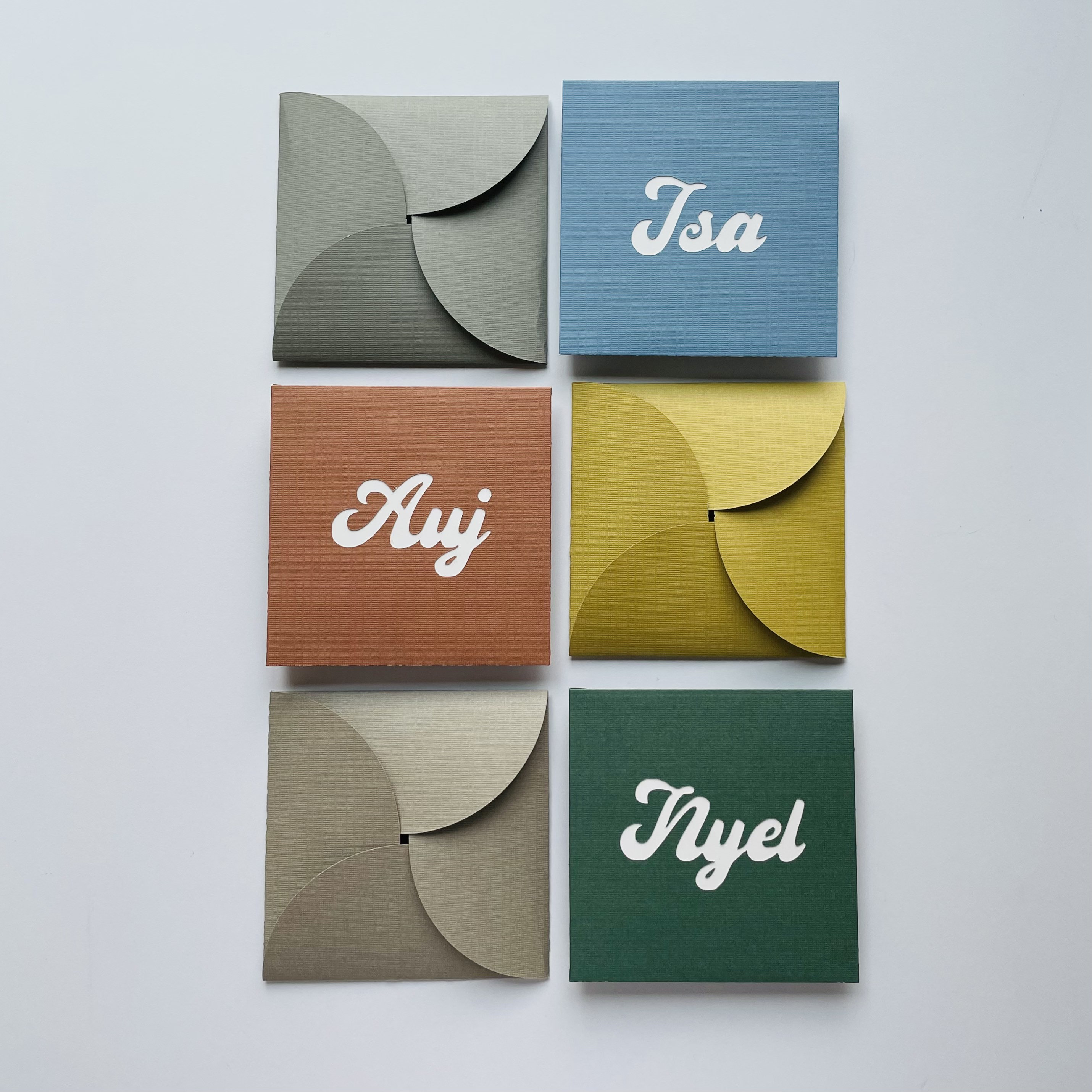 Handmade Pastel Petal Envelope: Modern Gift Card Holder - Etsy