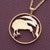 Labrador Retreiver Pendant, Canada 50 Cents Coin Hand Cut , 1 in ...