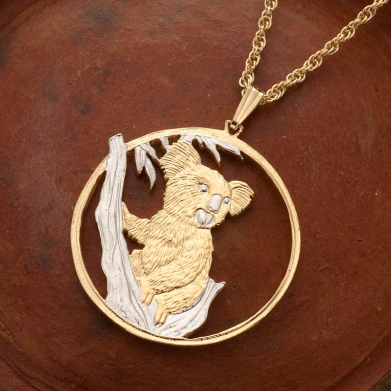 Koala Necklace - Etsy