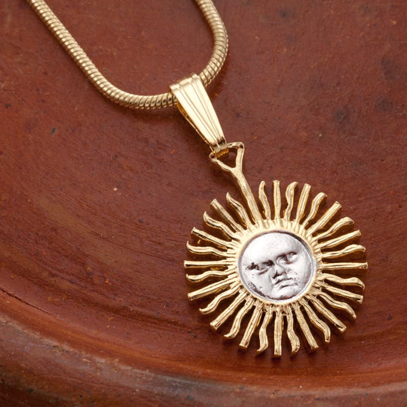 Argentinian Sun Pendant - Etsy