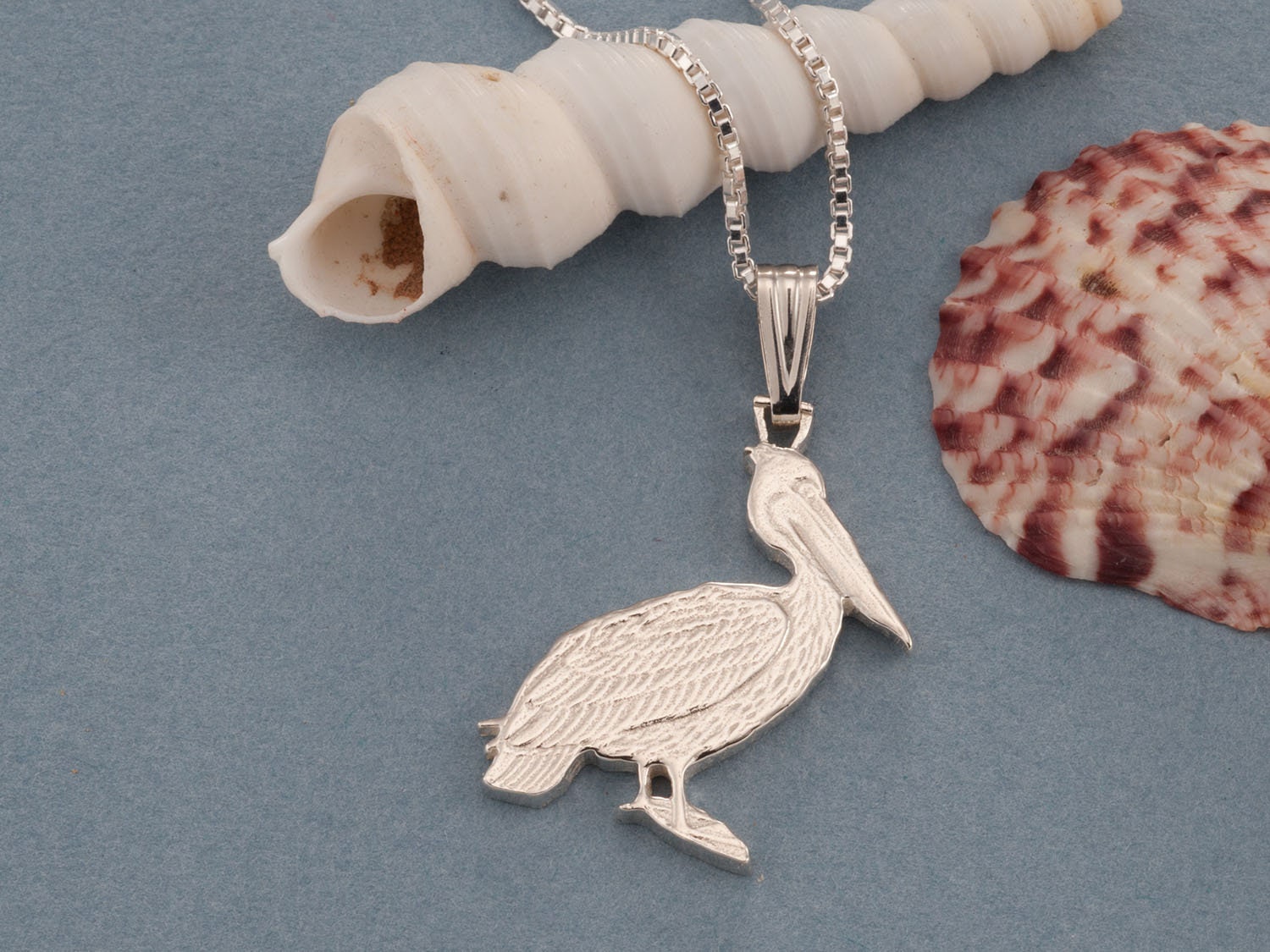 Sterling Silver Pelican Pendant Pelican Jewelry Pelican - Etsy