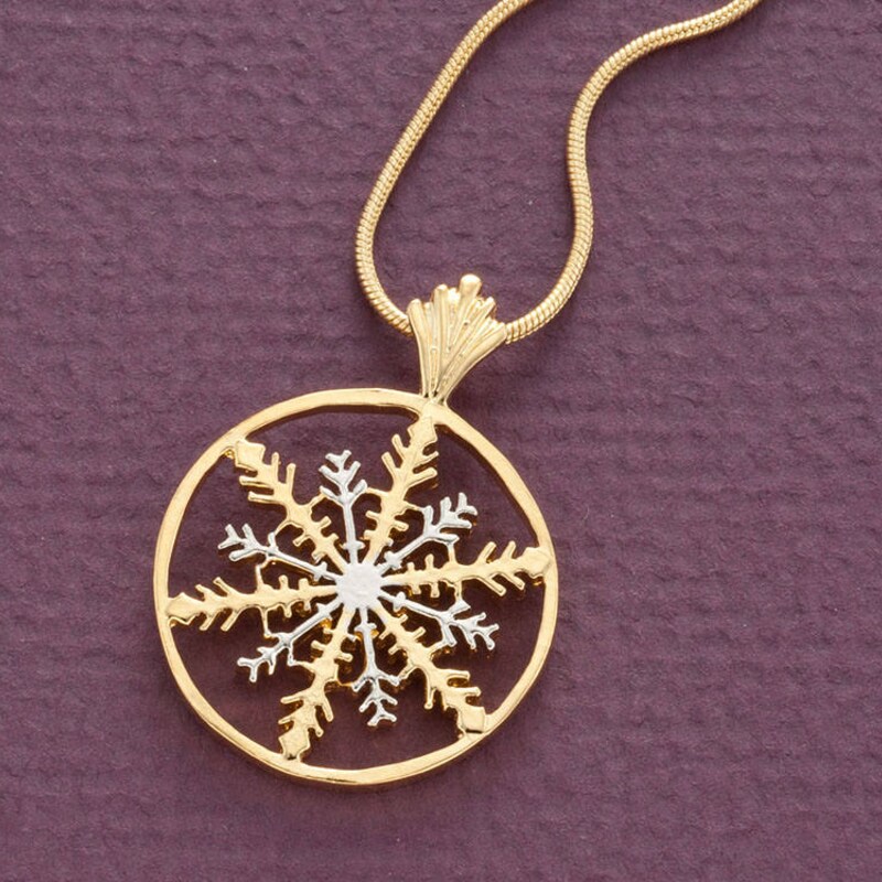 Snowflake Pendants - Etsy
