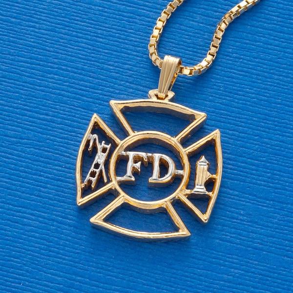 Gold Cross Necklace - Etsy