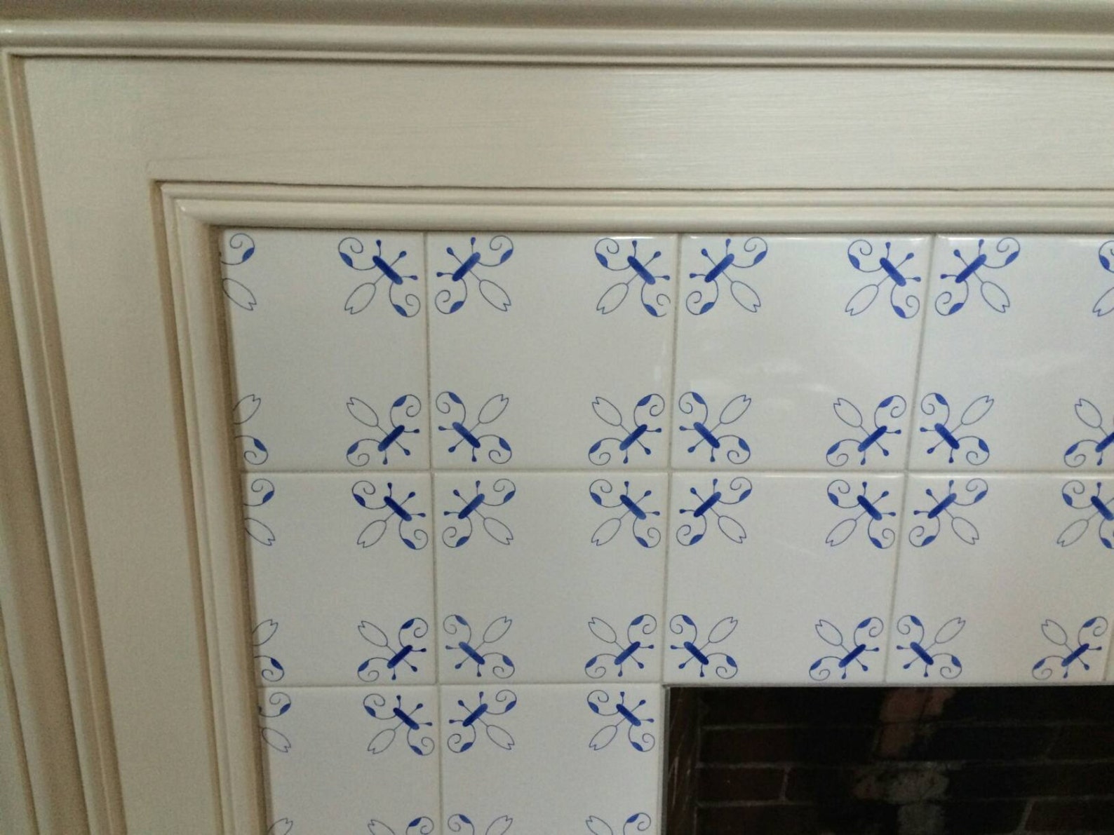 Delft Style Blue and White Tiles With Historical Design Blue - Etsy