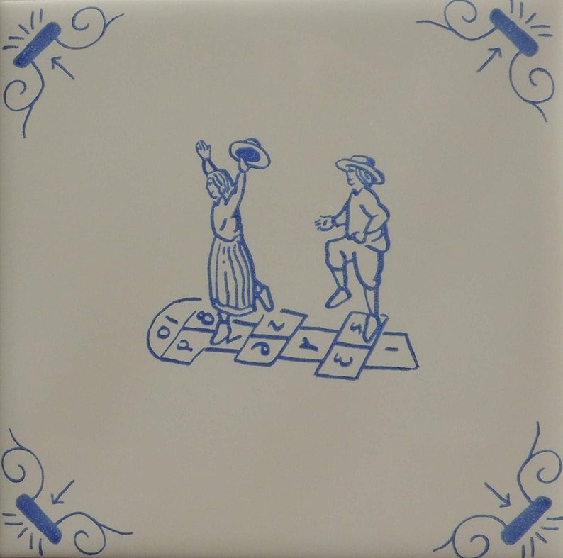 Blue and White Delft Style Dutch Kitchen Tiles - Etsy