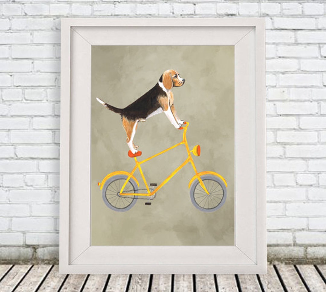 Beagle Print, Beagle Artwork, Beagle Art, Beagle Dog, Beagle Custom Pet ...