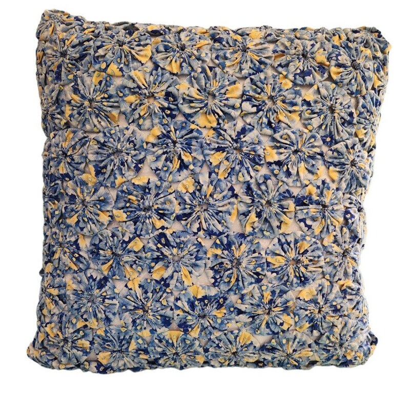 Yo Yo Pillow - Etsy