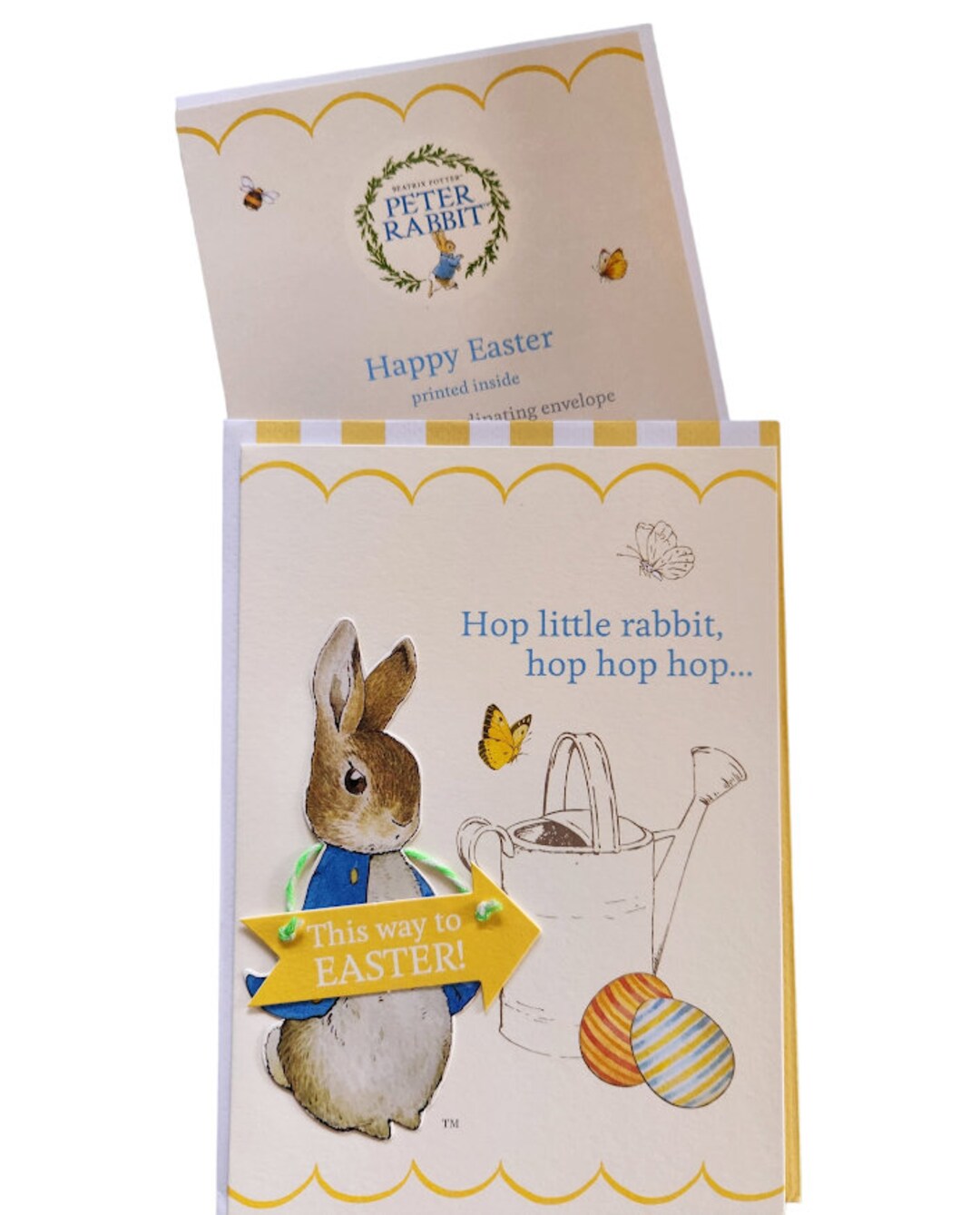 Peter Rabbit - Happy Easter - Card - Beatrix Potter - Etsy