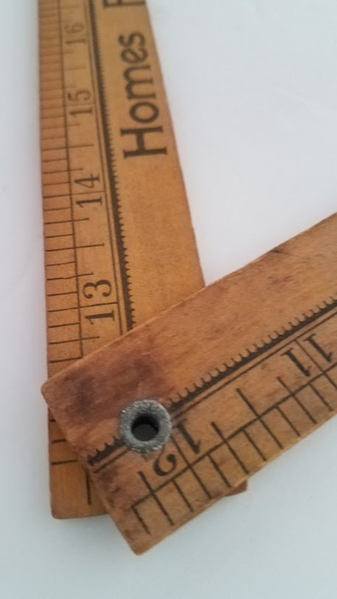 Vintage Advertising Wooden Folding Yardstick Newburgh NY - Etsy Israel