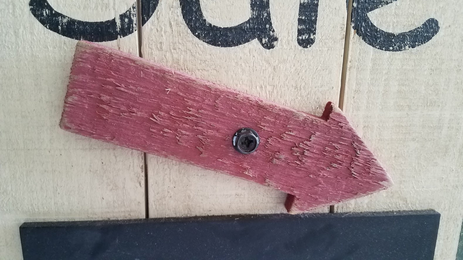 Yard Sale Wooden Sign With a Moving Arrow and Chalkboard to - Etsy