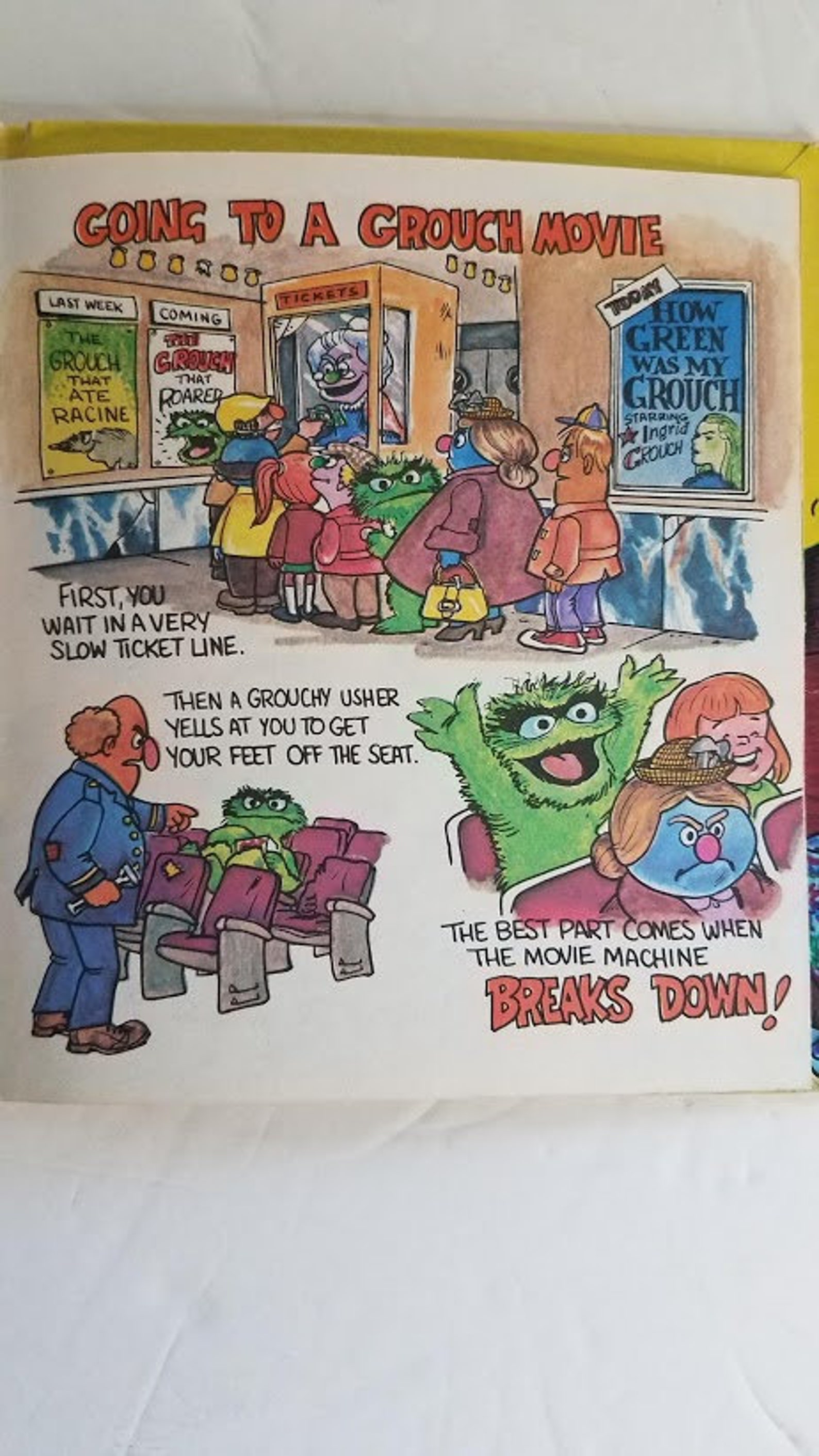 How to Be a Grouch Vintage Children's Book - Etsy