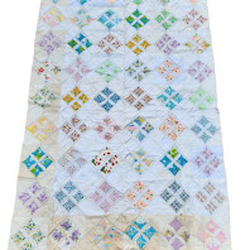 Cathedral Window Quilt Pattern - Etsy