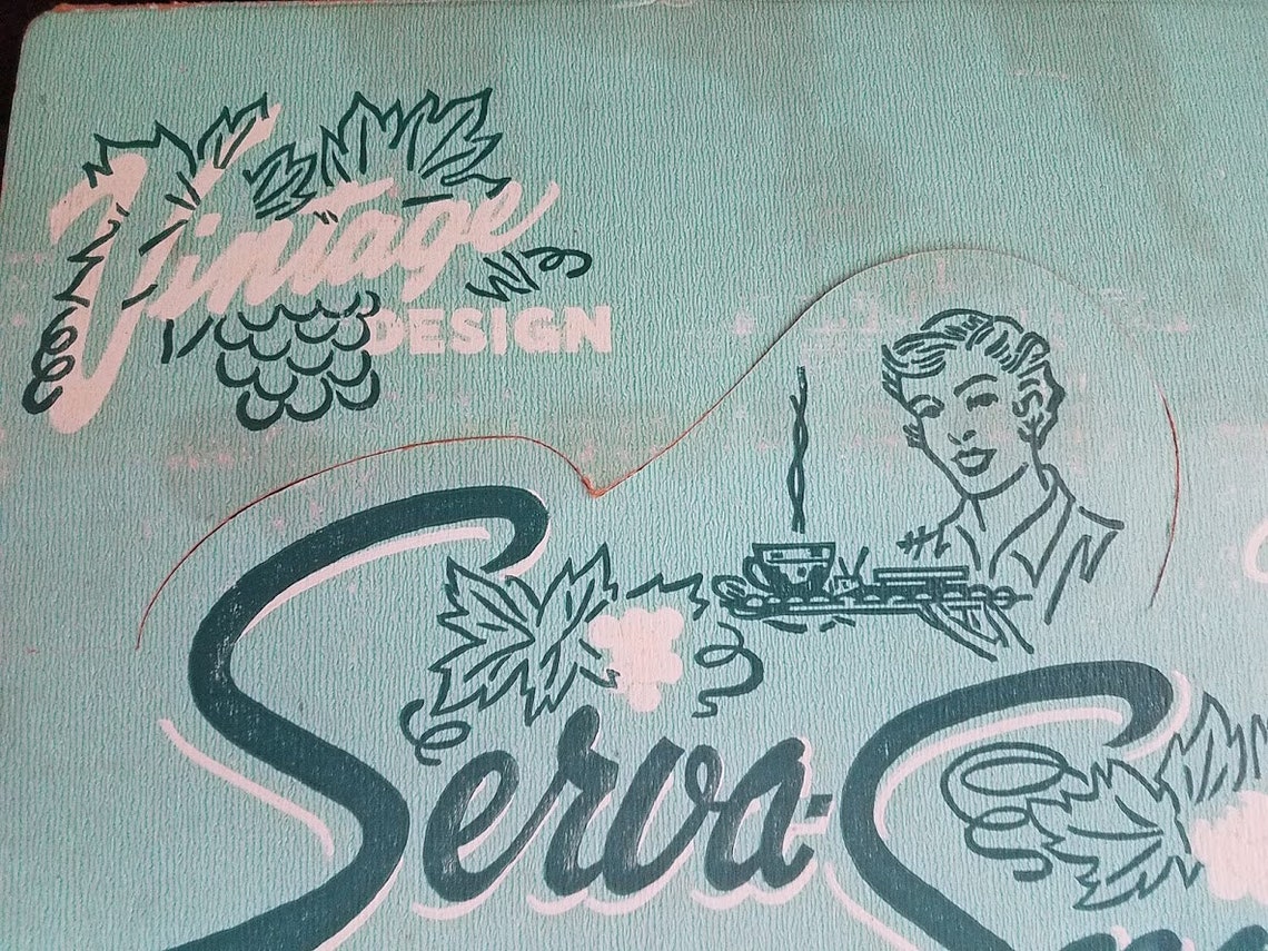 Vintage Anchorglass Serva-snack Set in Crystal Glass - Etsy