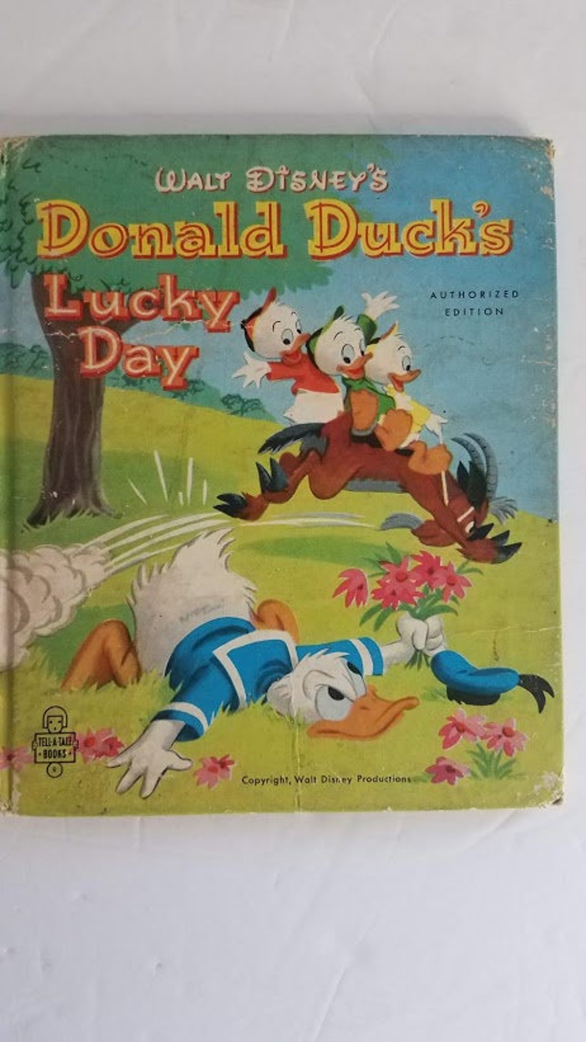 Donald Duck's Lucky Day Vintage Children's Book - Etsy
