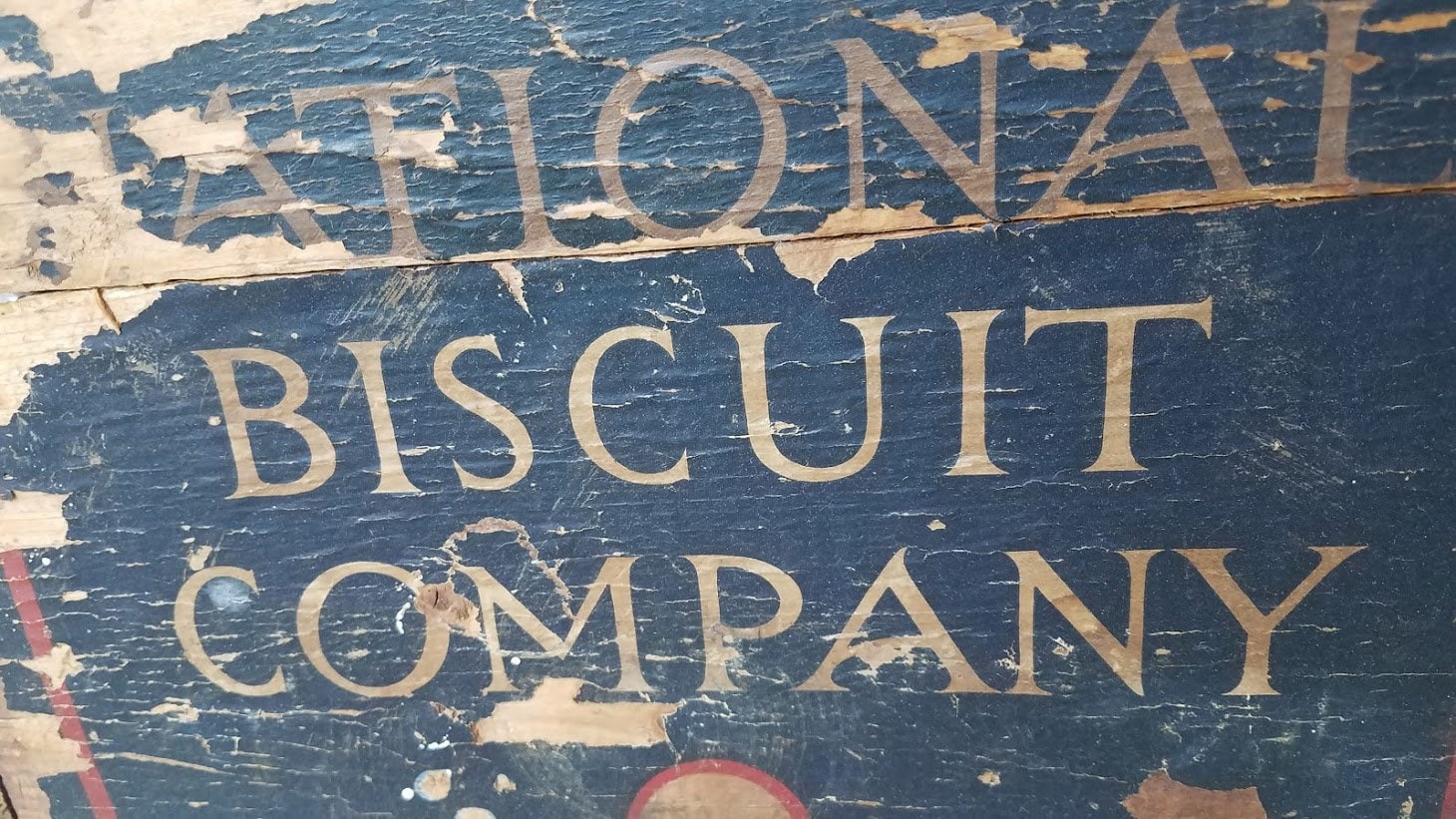 Vintage National Biscuit Company - Also Known as NABISCO - Wooden Box ...