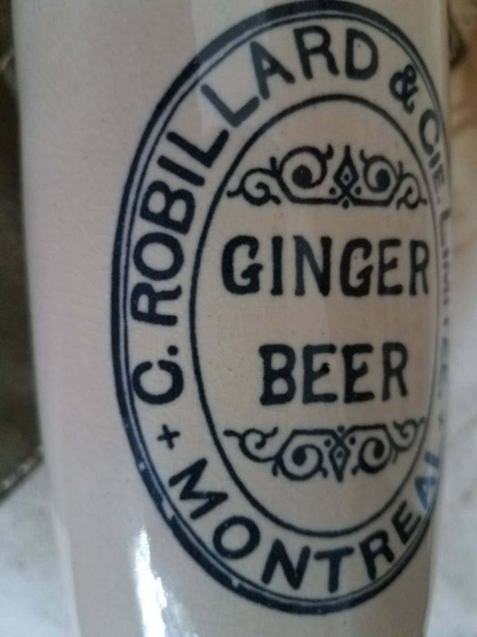 C. Robillard & Cie. Limitee Ginger Beer Bottle - Montreal - Etsy