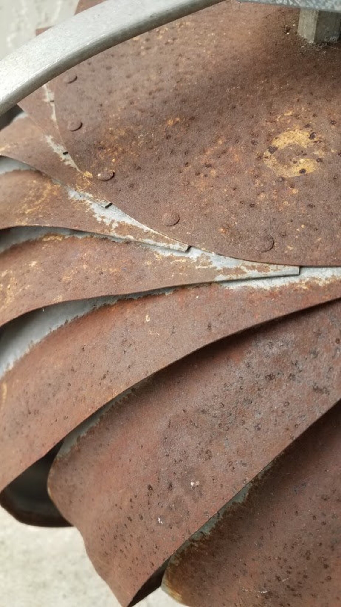 Large Vintage Rusted Metal Wind Turbine - Etsy