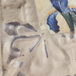 Iris Wall Decor by Hitchcock Fine Home Furnishings - Etsy