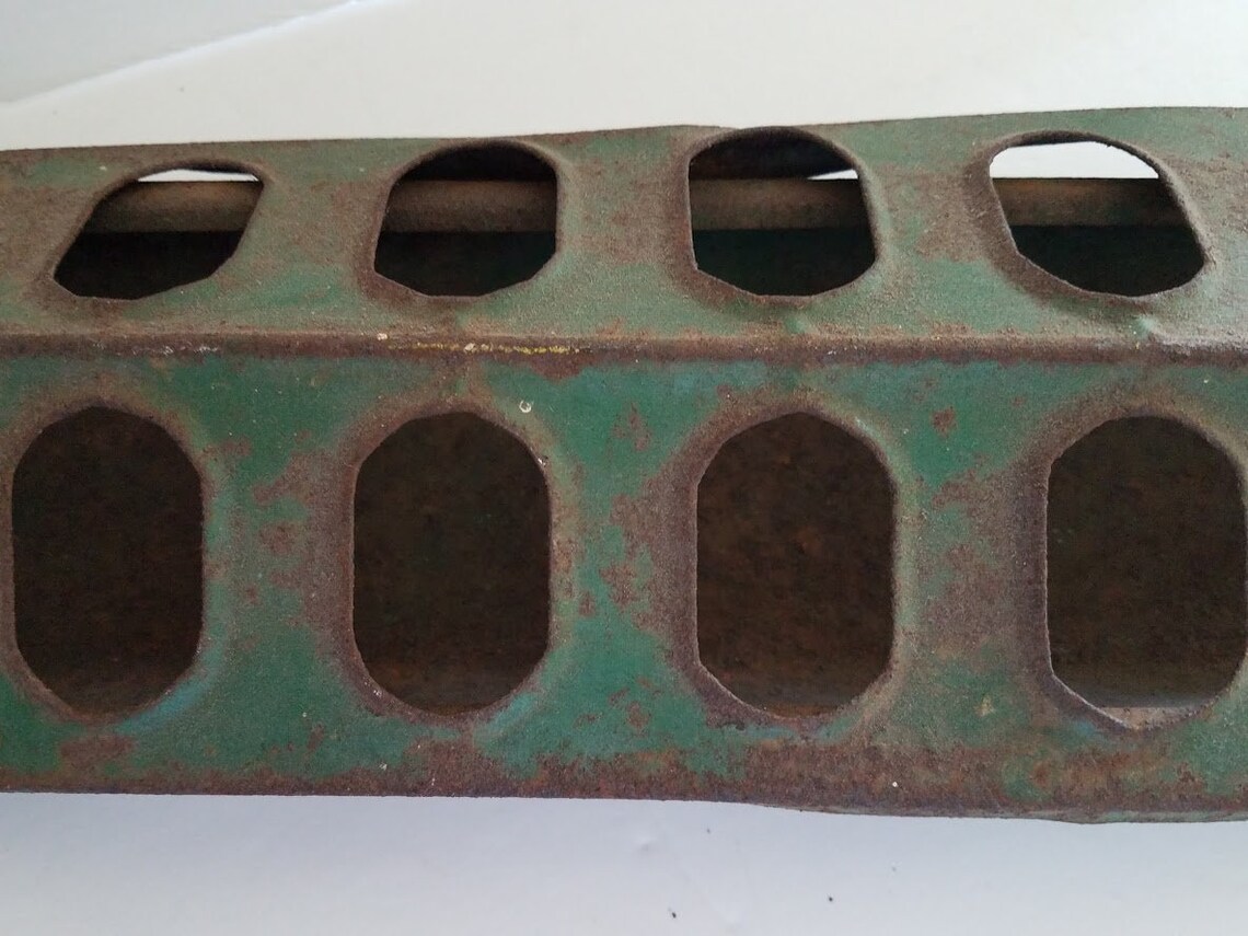 Old Metal Rusty Chicken Feeder | Etsy