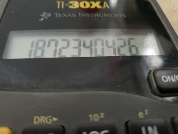 Scientific Calculator Ti 30xa