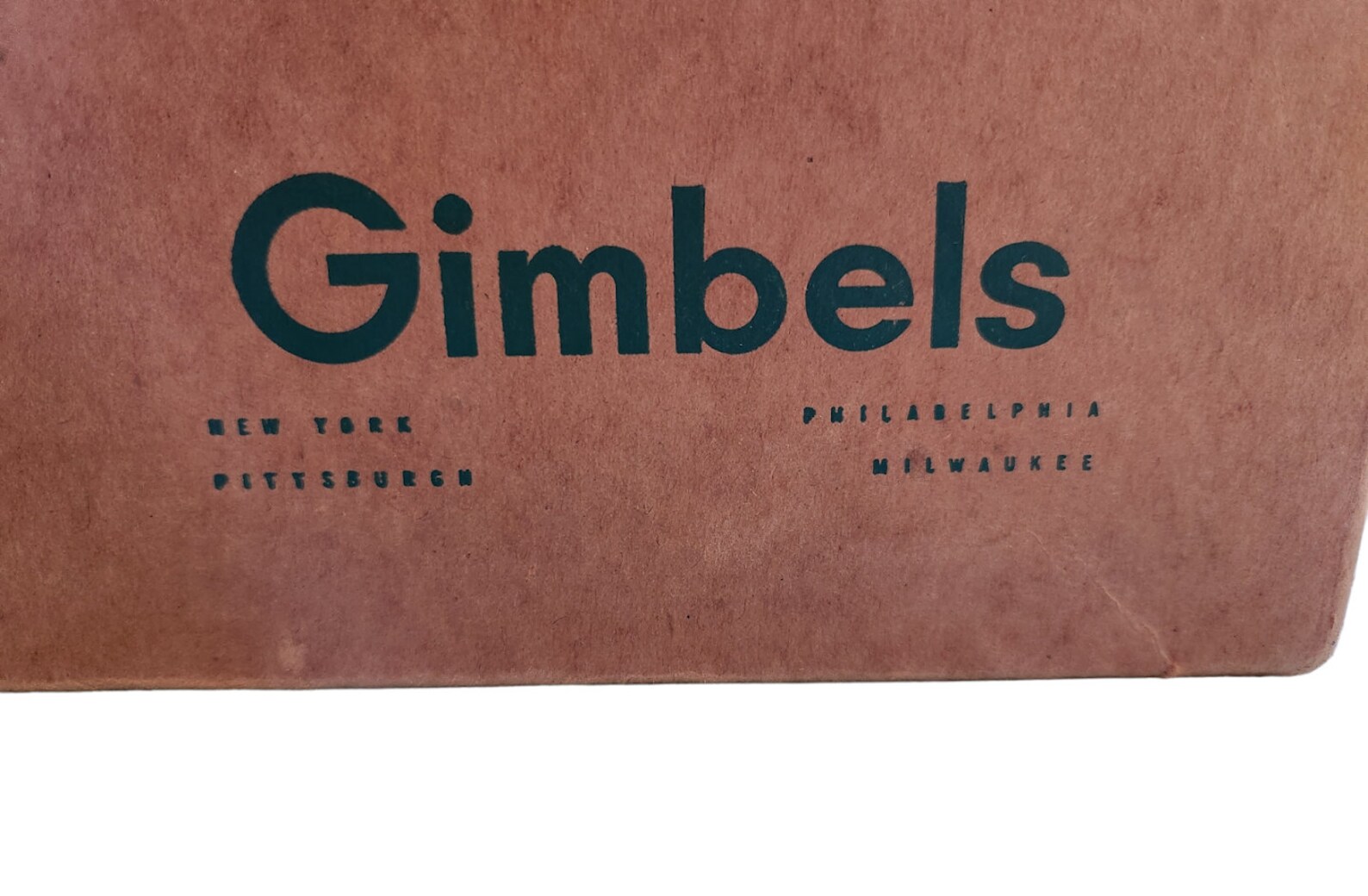 Vintage Gimbels Square Box - Etsy
