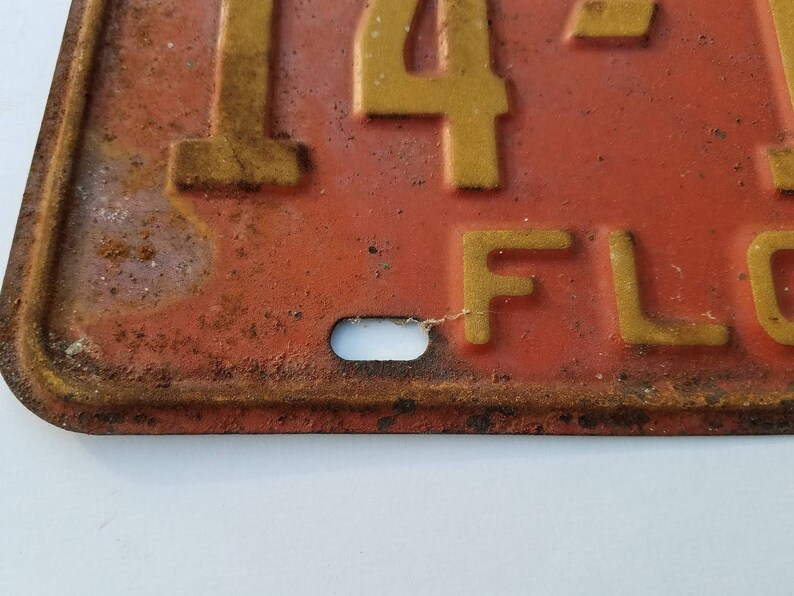 1965 Florida License Plate 400th Anniversary License plate | Etsy