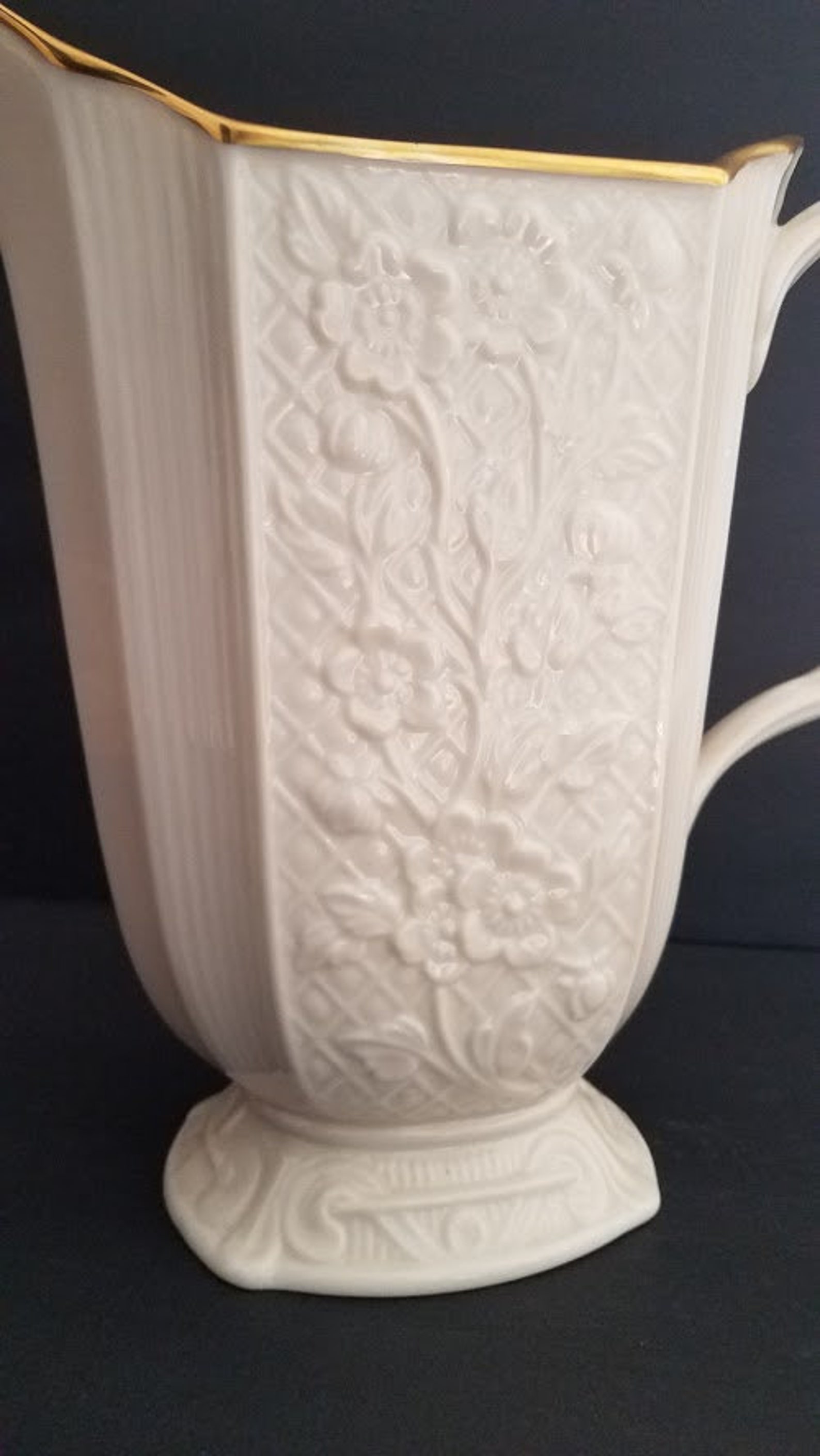 Beautiful Lenox Pitcher in Great Condition - Etsy
