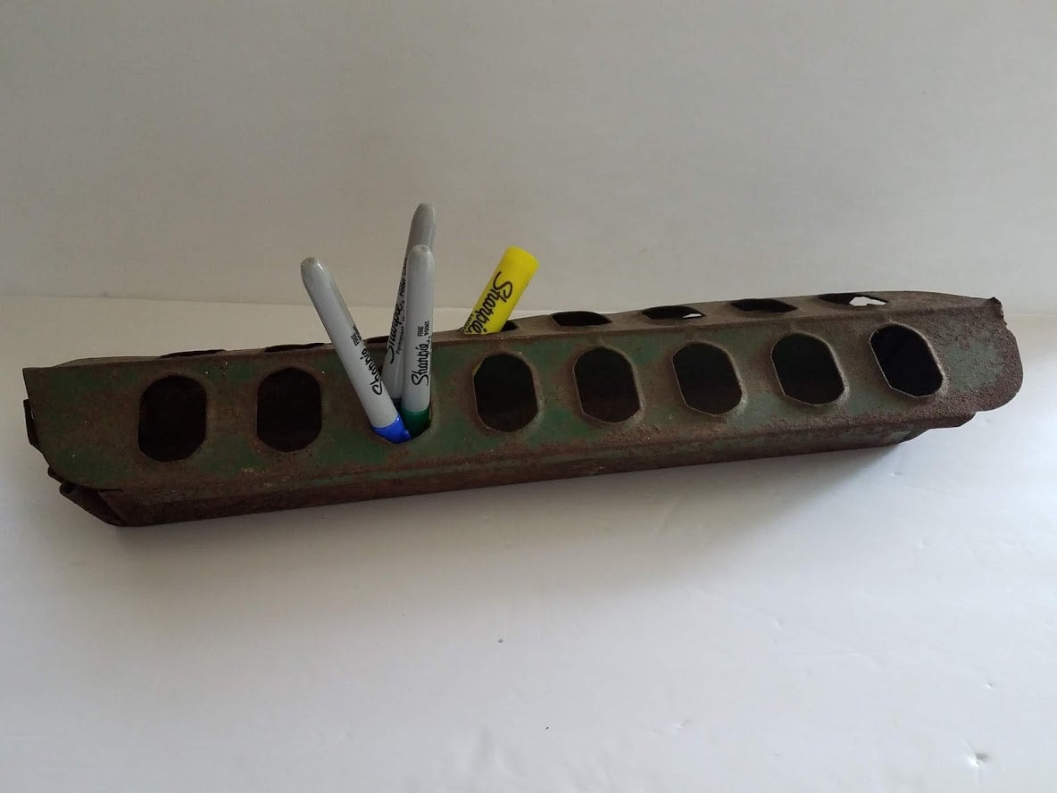 Old Metal Rusty Chicken Feeder - Etsy