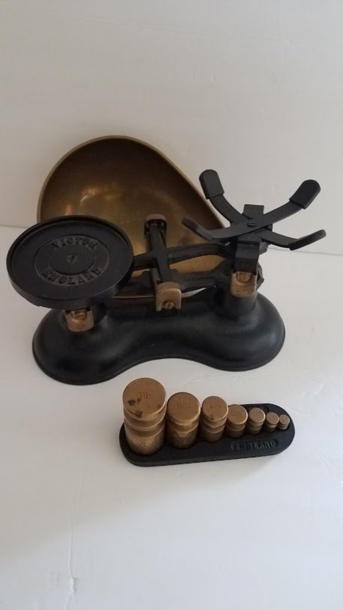 Vintage Victor Scale and Weights Made in England | Etsy