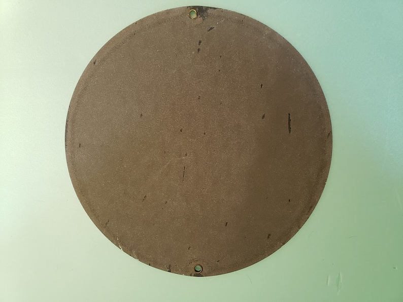 Vintage 1991 Pepsi Round Metal Sign - Etsy