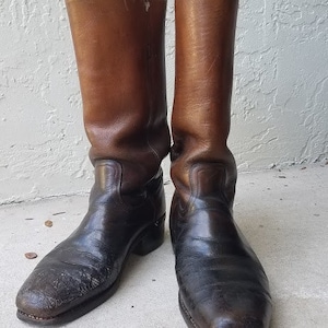 Vintage Leather Frye Boots - Etsy