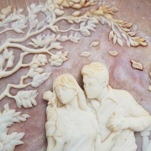 Incolay Stone Plate - the Kiss - Etsy