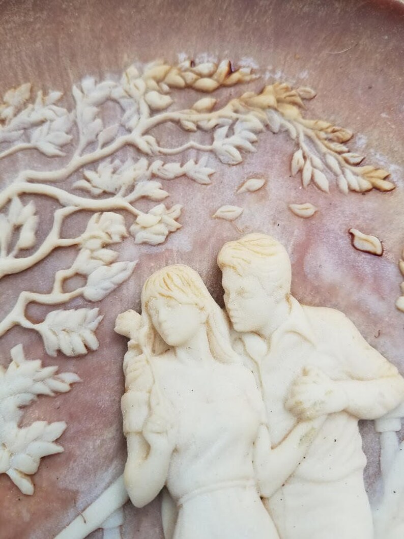 Incolay Stone Plate the Kiss | Etsy